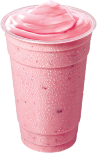 Strawberry milkshake - KFC