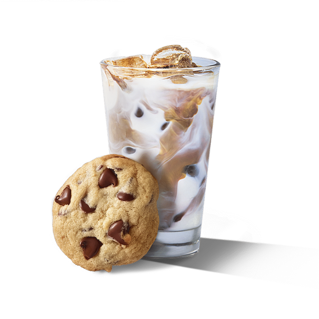 Iced choco cookie latte - KFC